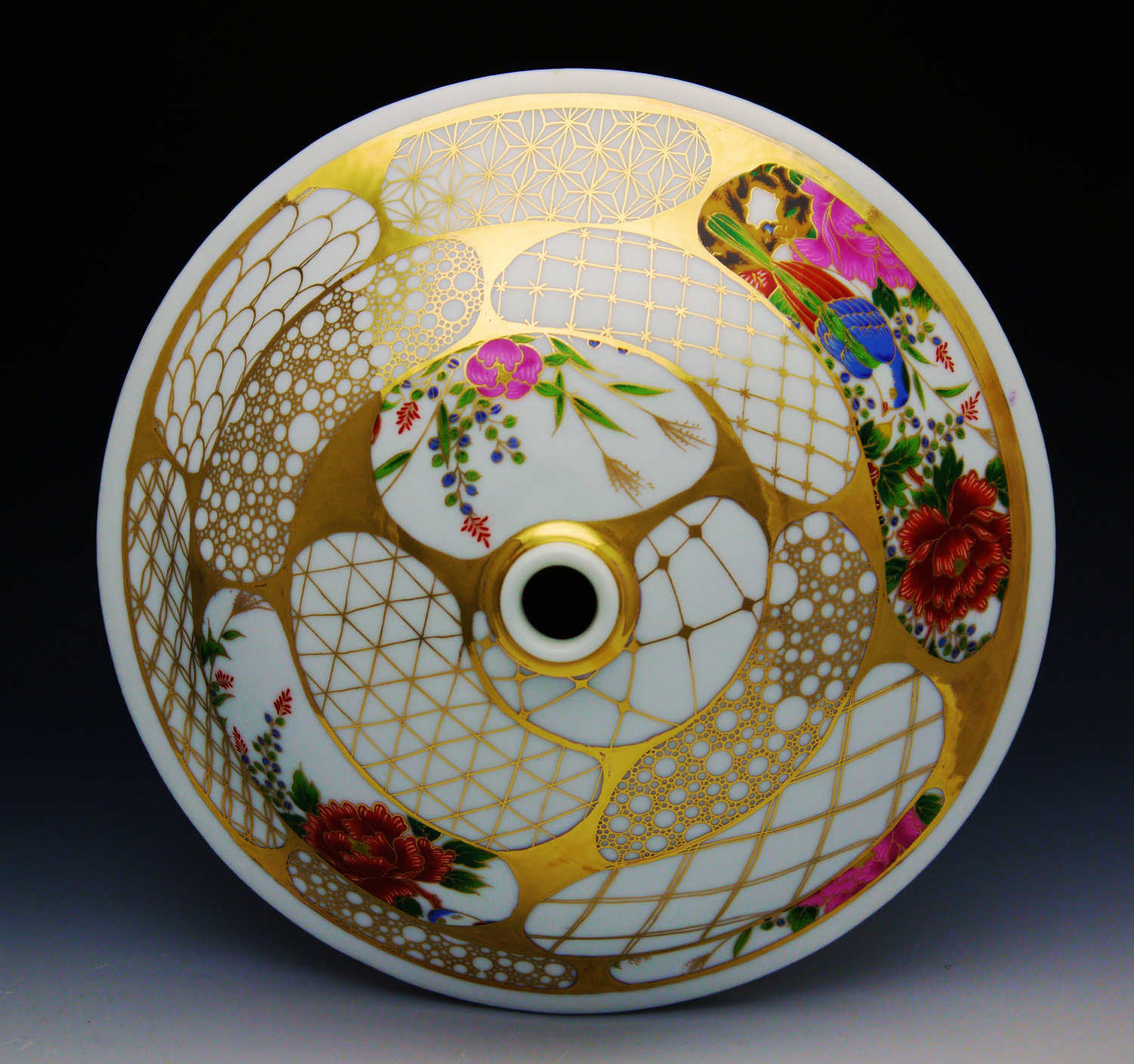 China paint techniques - Mapping out the surface